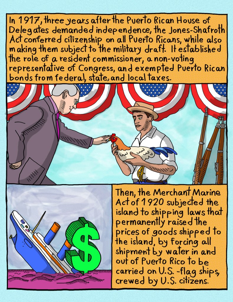 A Cartoon History of Colonialism in Puerto Rico – ED MORALES